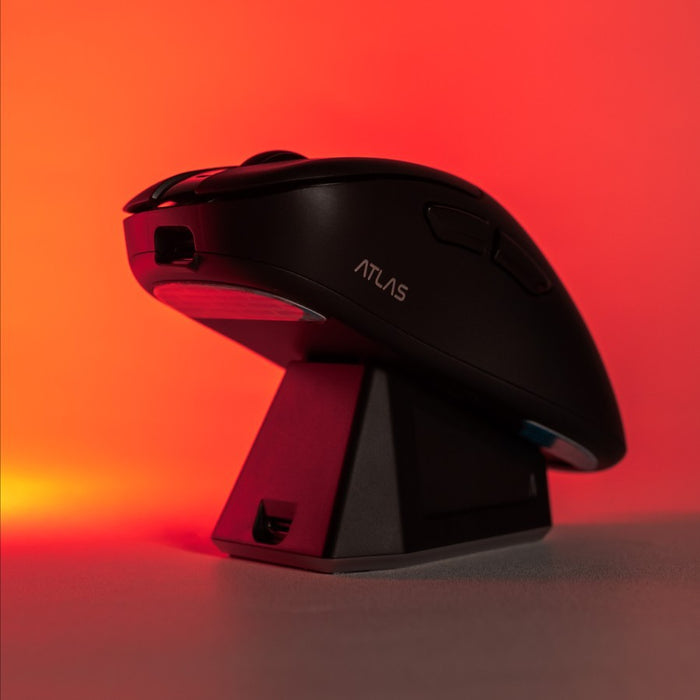 Press Play Atlas Ergonomic Ultralight Wireless Gaming Mouse - TOKOTEKNOPRO