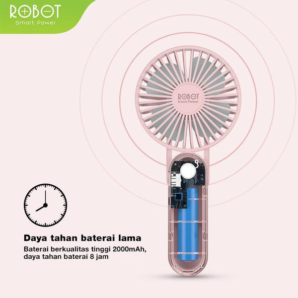 ROBOT RT-BF11 / RT BF11 Mini Fan Kipas Angin Mini Foldable - TOKOTEKNOPRO