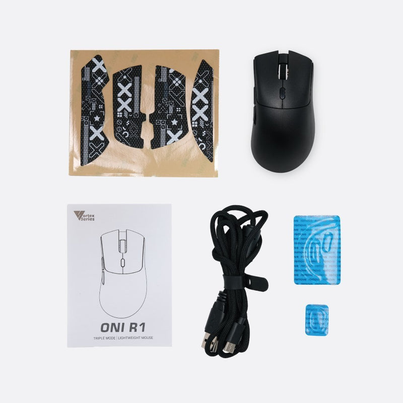 Vortexseries Oni R1 Vortex Wireless Gaming Mouse 3in1 Connection Ergo ...
