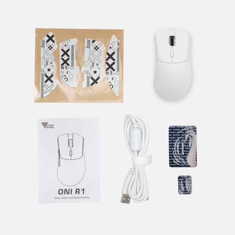 Vortexseries Oni R1 Vortex Wireless Gaming Mouse 3in1 Connection Ergo ...