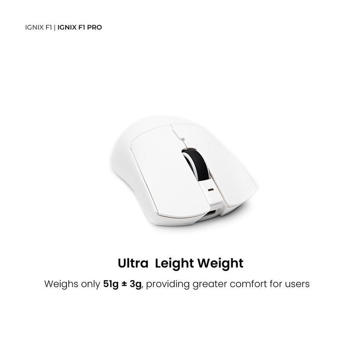 Vortexseries Vortex Ignix F1 / Ignix F1 Pro Wireless Mouse Gaming 3in1 ...