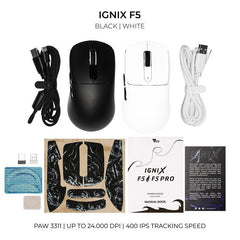 Vortexseries Vortex Ignix F5 / Ignix F5 Pro Wireless Mouse Gaming 3in1 ...