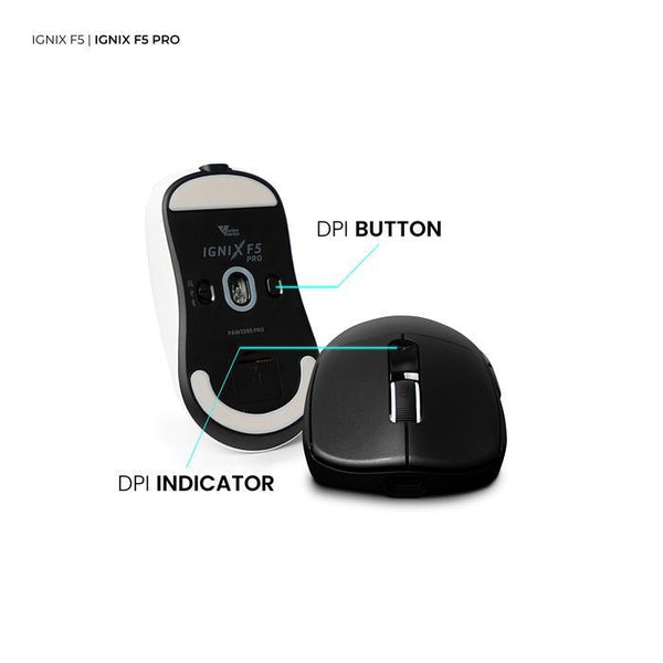 Vortexseries Vortex Ignix F5 / Ignix F5 Pro Wireless Mouse Gaming 3in1 ...